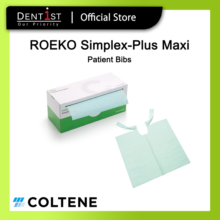 Roeko Simplex-Plus Maxi Patient Bibs 60x60 cm 80 stk/pcs #Dent1st ...