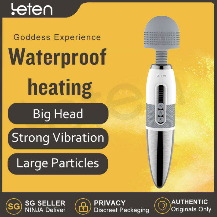 Leten Lightning Av Vibrator Powerful Vibrator Sex Toys For Woman Big