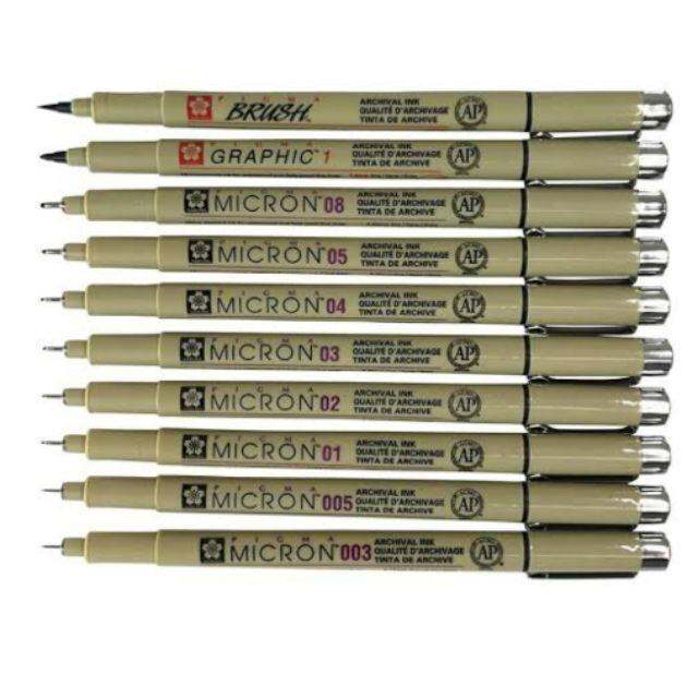 Sakura Pigma Micron Graphic pens | Lazada PH