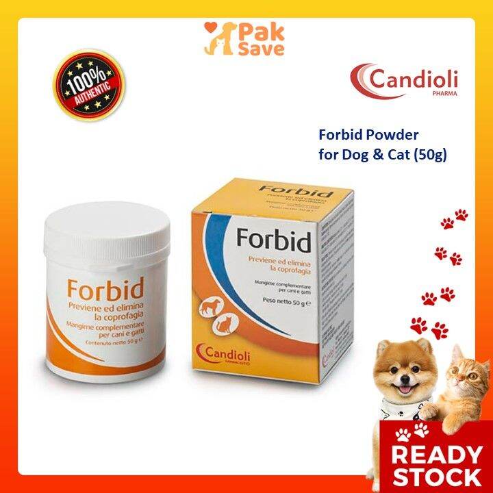 Candioli Forbid for Dog & Cat - Stops the Pet from Ingesting Faeces ...