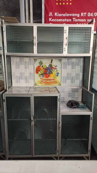 rak piring stainless ( 3 susun/2 susun ) bergambar/polos, rak piring ...