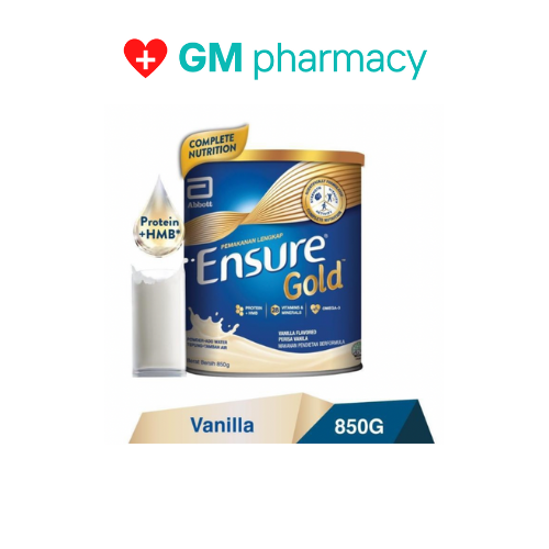 ABBOTT ENSURE GOLD VANILLA FLAVORED 850G | Lazada