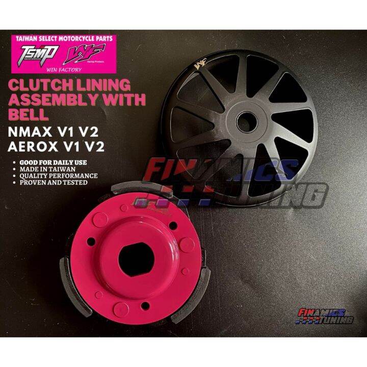 WF CLUTCH ASSEMBLY WITH BELL AEROX V1 V2 NMAX V1 V2 | Lazada PH