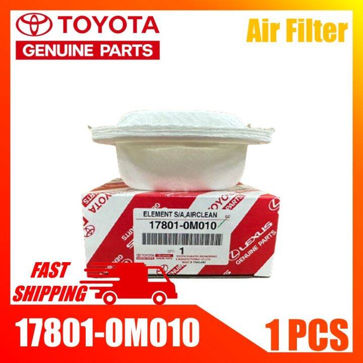 Original Toyota Air Filter Air Cleaner 17801-0M010 – Air Filter / NCP42 ...