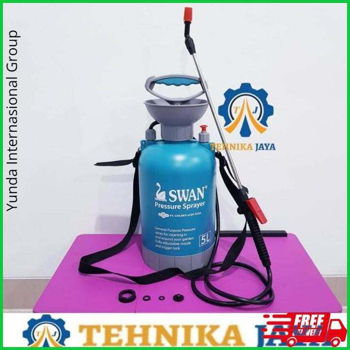 Alat Semprot Sprayer Swan 5 Liter Semprotan Hama Atau Desinfektan ...