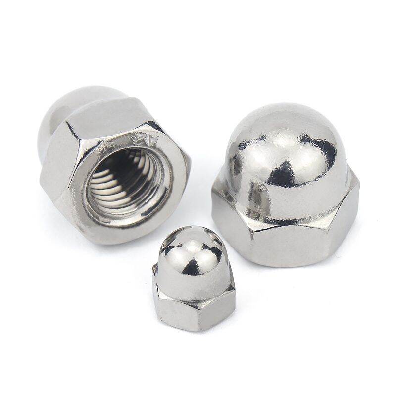DIN1587 A2 Acorn Nut M3 M4 M5 M6 M8 M10 304 Stainless Steel Decorative Cap Blind Nuts Caps ...