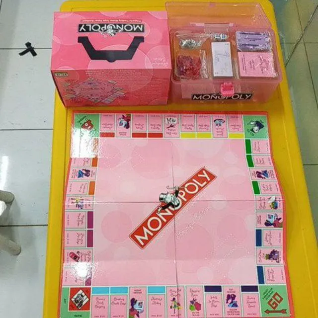 Pink Monopoly Board Game | Lazada PH