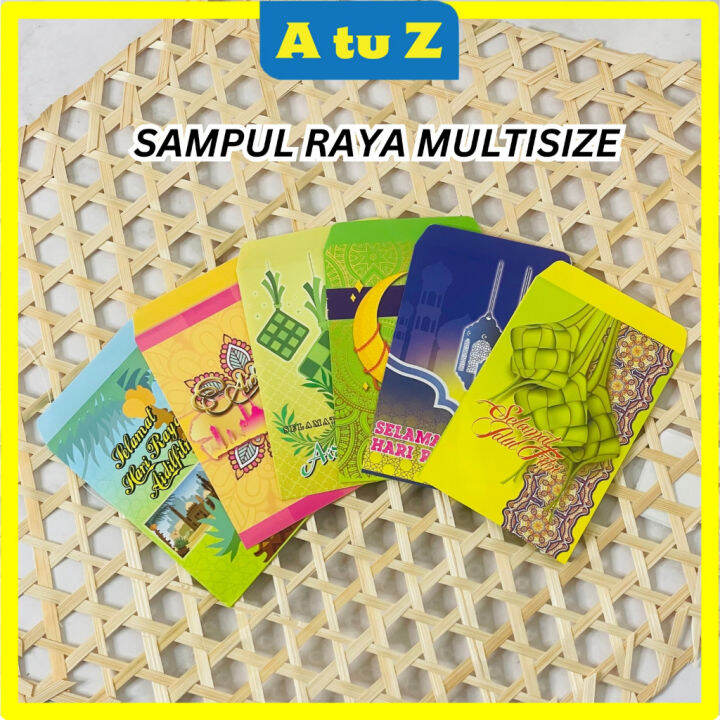 AtuZ Sampul Duit Hari Raya Aidilfitri Sampul Raya Viral Green Pocket ...