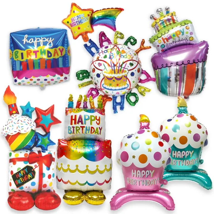 555paperplus ลูกโป่งงานวันเกิด ลูกโป่งวันเกิด ลูกโป่งฟอยล์ HBD ลูกโป่งแฟนซี ลูกโป่งงานวันเกิด ...