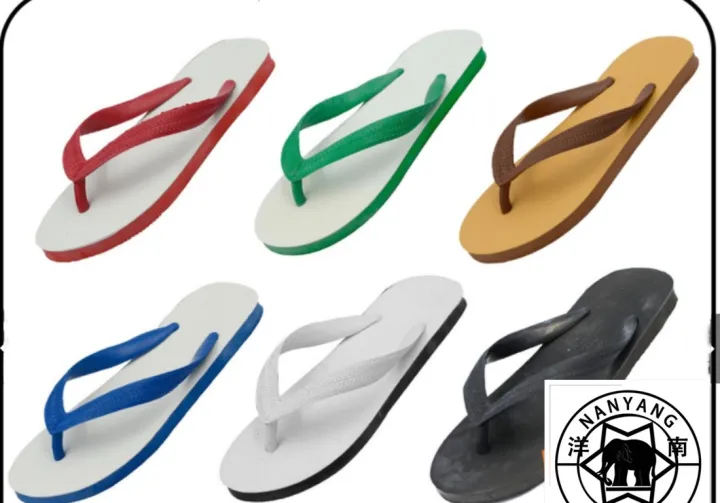 Nanyang slippers original 100% rubber made in Thailand men's flip flops ...
