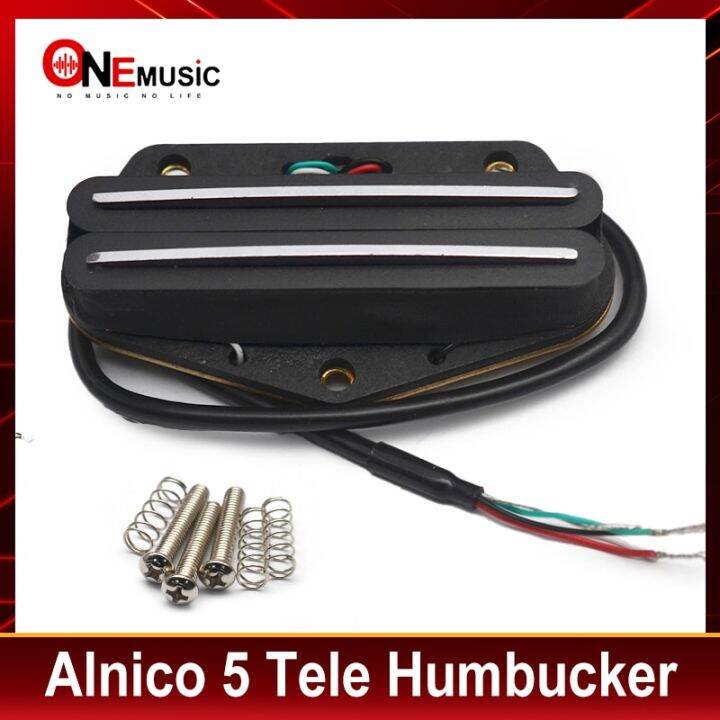 Alnico 5 Tele Pickup Hot Rail Humbucker Bridge Pickup Fit Fender Tele ...