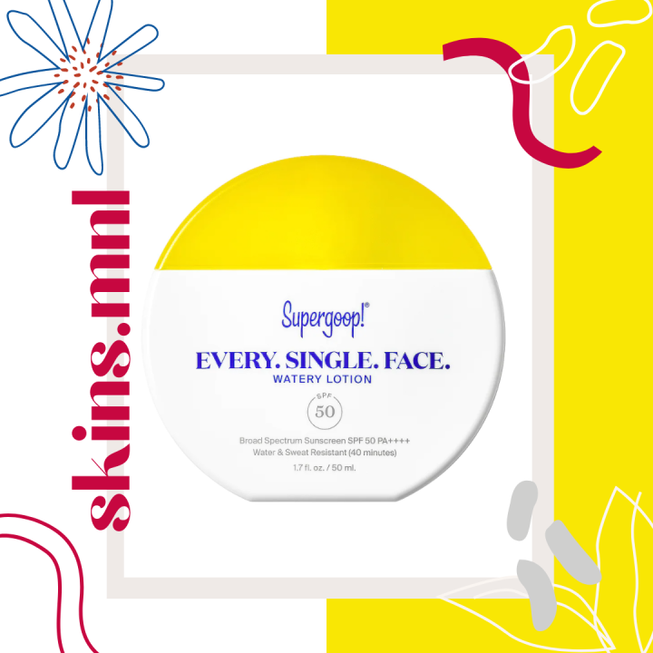 Supergoop Every Single Face Watery Lotion SPF 50 + FREEBIE! | Lazada PH