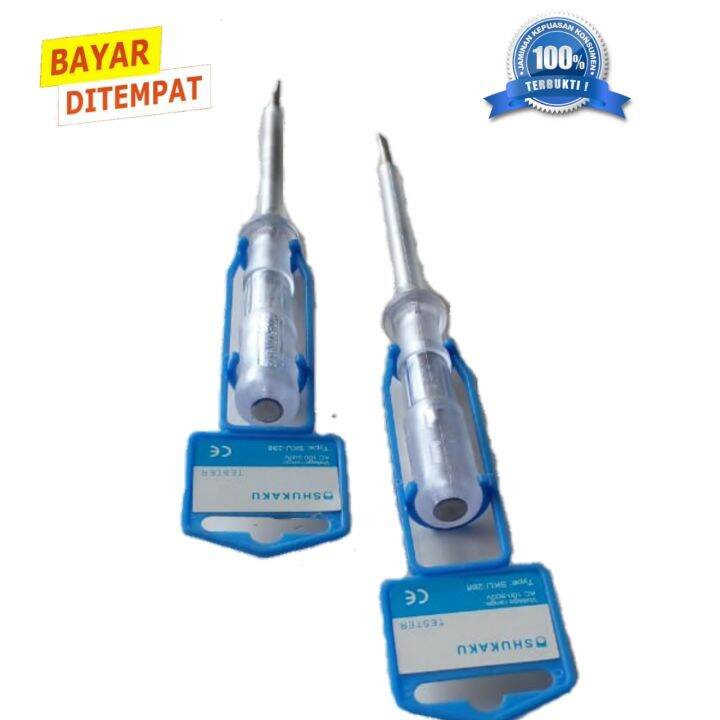 Tespen Test Pen Alat Tes Listrik Obeng Kelistrikan | Lazada Indonesia