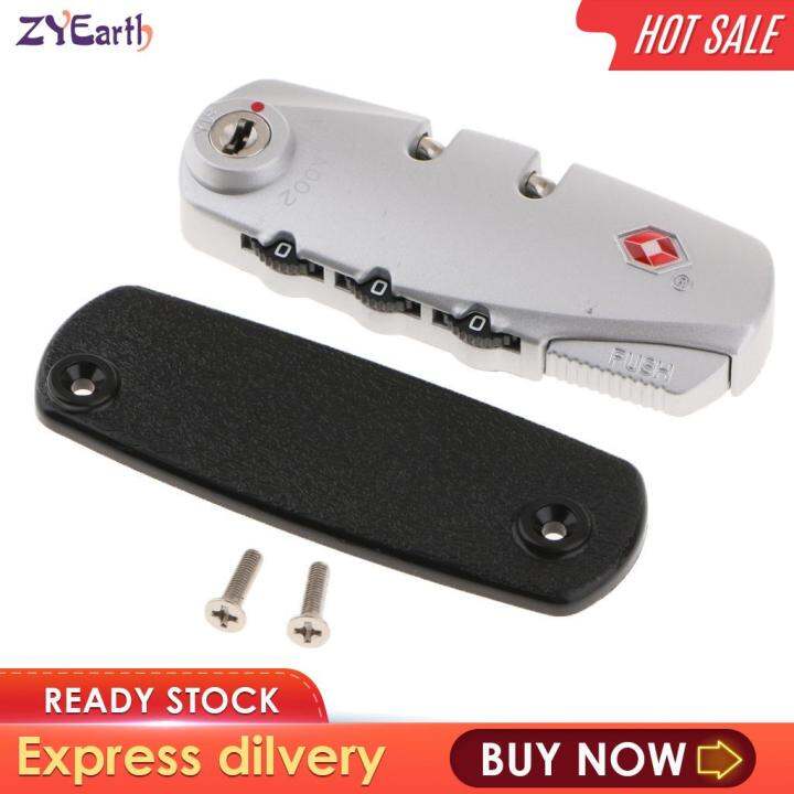 ZYEarth Dial Lock TSA Luggage Suitcase Special Customs Combination Lock ...