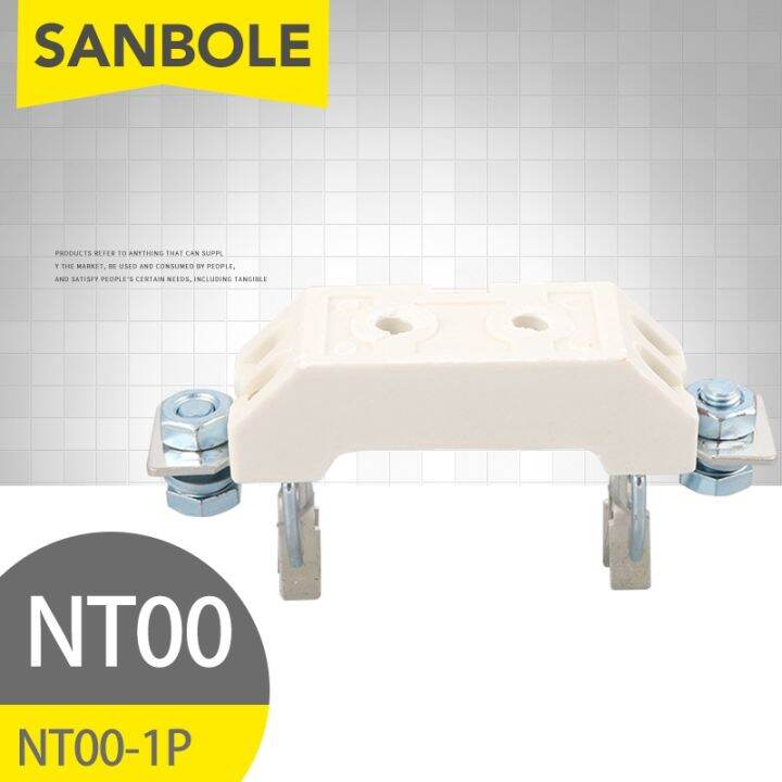 Fuse Base NT00 NTOO 1P3P For RT36 Fuse Wire Pedestal 160A 500V | Lazada ...