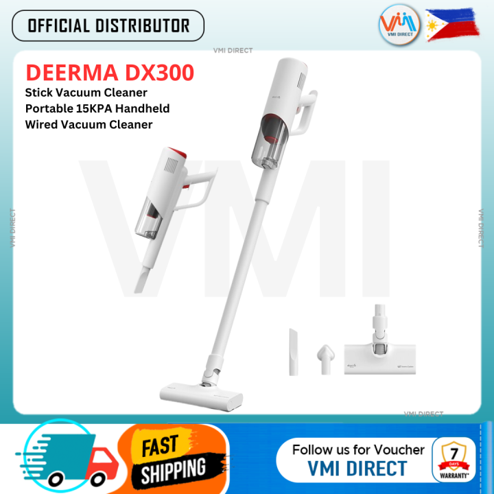Deerma DX300 Stick Vacuum Cleaner Portable 15K PA Handheld Wired Vacuum Cleaner Household ...