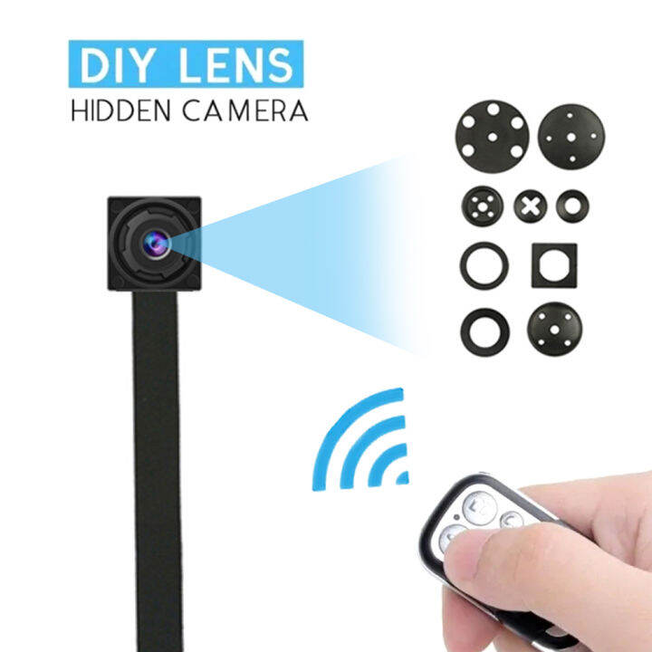 Remote Control Mini Camera 1080P Full HD DIY Wireless Hidden Spy Cam ...