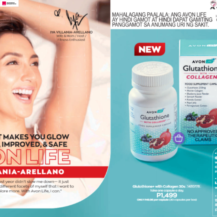 Avon Life Glutathione+ With Collagen 30s | Lazada PH