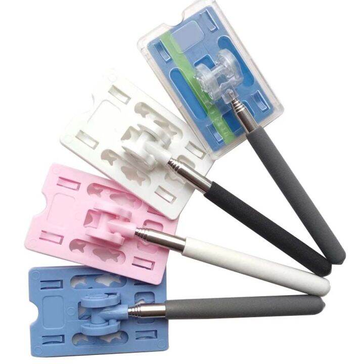 Credit TELESCOPIC ROD CARD Holder Toll Swiping Stick Parking Through ...