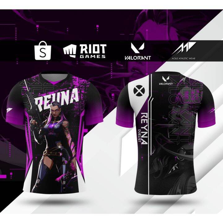 xzx design- VALORANT Agents FULL SUBLIMATION Esports Shirts Batch 3 ...
