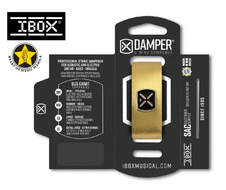 IBOX Brazil DAMPER String Dampener String Muter for Electric Acoustic ...