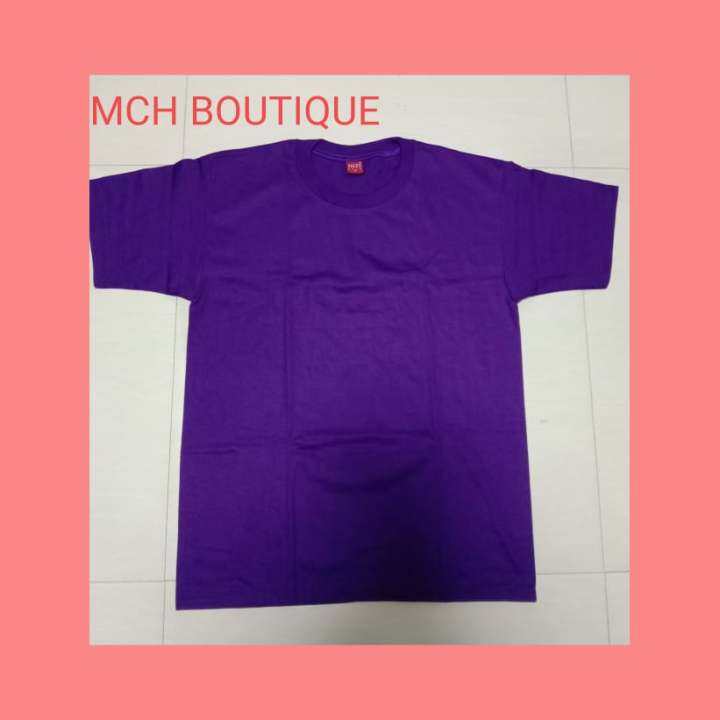 YALEX ROUND NECK RED LABEL - DARK VIOLET | Lazada PH