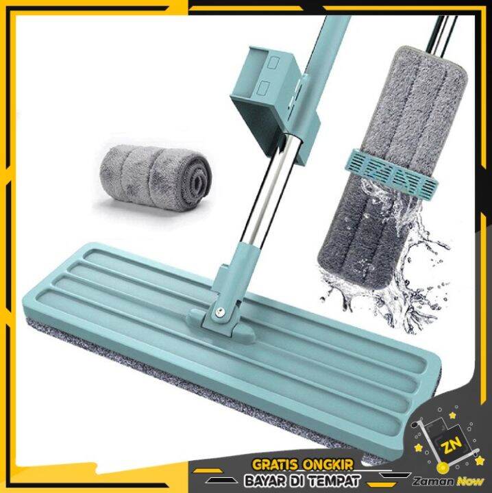 Zaman Now - Lap Pel Tarik Microfiber / Lap Pel / Alat Pel Praktis / Mop ...