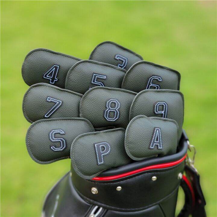 NEW embroidery # golf Irons headcover golf club Iron set covers 6 ...