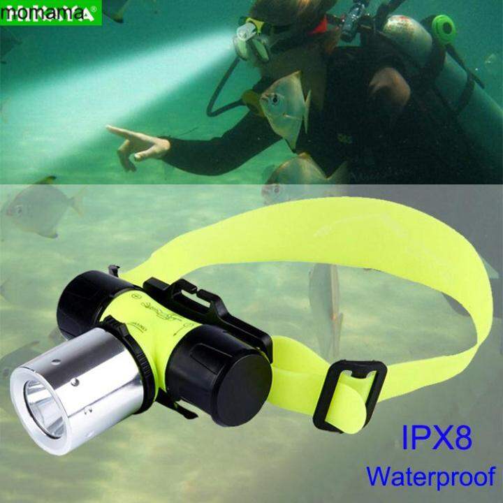 momama HIKAYA IPX8 waterproof diving flashlight, LED 800 lumen ...
