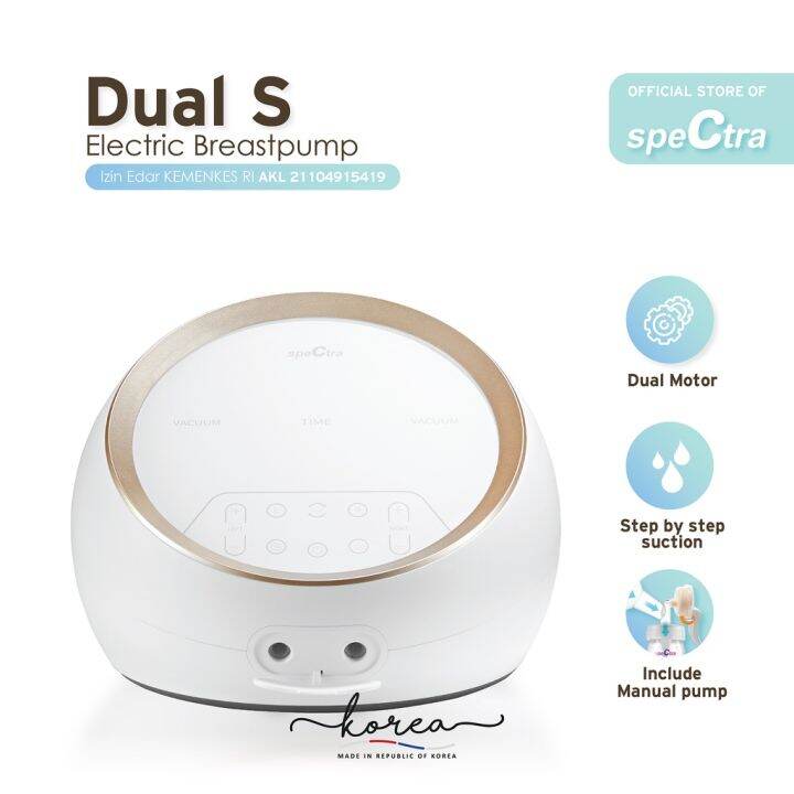 SPECTRA Pompa ASI Elektrik Spectra Dual S - Electric Breast pump ...