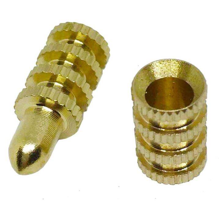 [Hot K] 10 Pair Solid Brass Table Pins Dowels Table Bolt Sleeve ...
