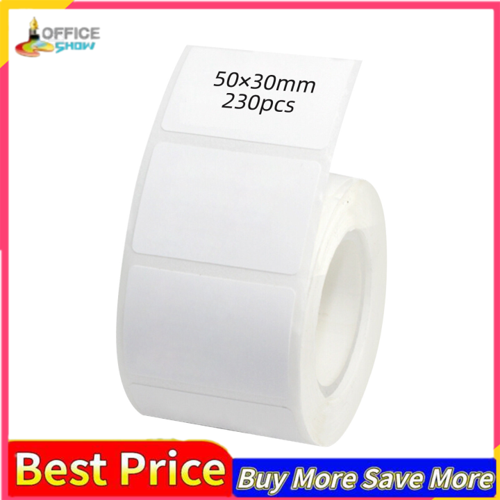 Waterproof Thermal Labels Self-adhesive Label Stickers 1.6x1.2 In-ch ...