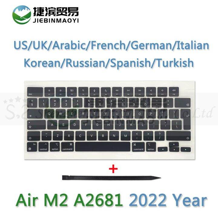 New 2022 Year M2 Laptop A2681 Keys Keycaps For Macbook Air Retina 13.6 ...