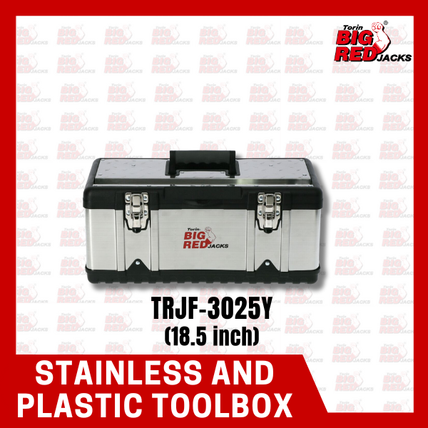 Big Red Stainless & Plastic Tool Box | Lazada PH