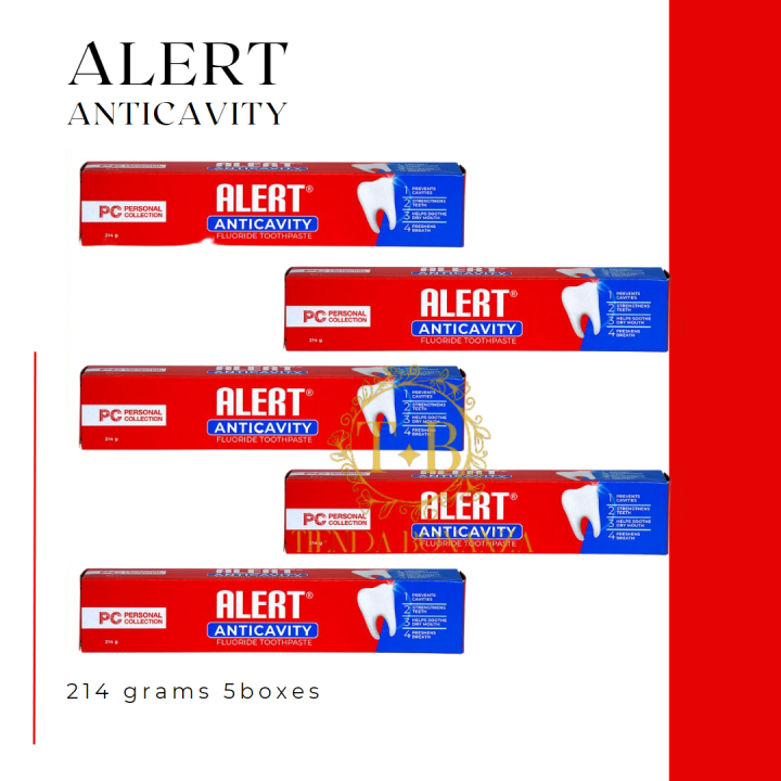 Personal Collection Alert Anticavity Toothpaste 214 grams Buy 4 take 1 ...