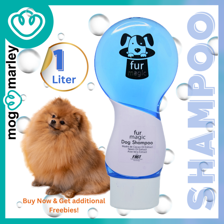 1Liter Furmagic Dog Shampoo w/ Madre De Cacao anti ticks and flea Blue ...