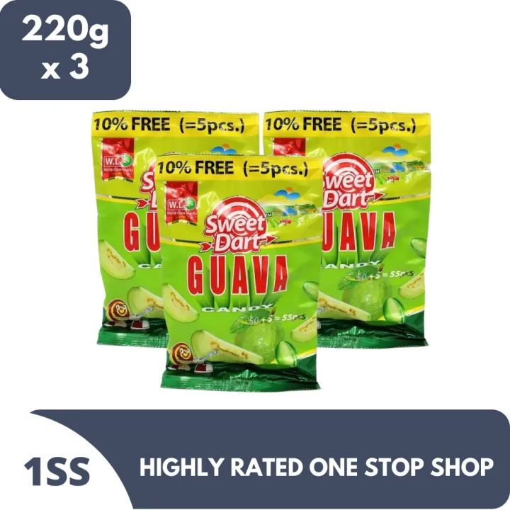 Sweet Dart Guava Candy 220g x 3 | Lazada PH