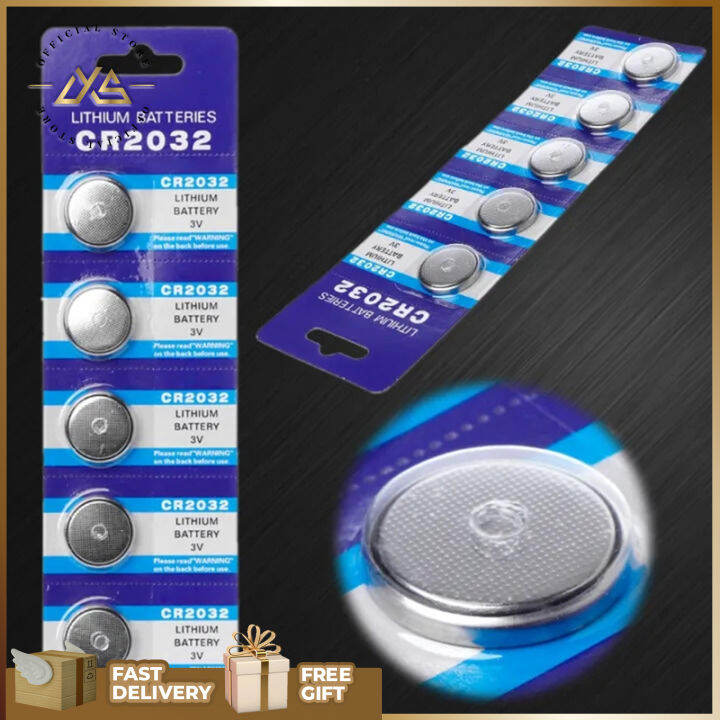 1PC 3V LITHIUM BATTERY CR2032 BUTTON CELL REMOTE BATERI KECIL BULAT 电池 READY STOCK AXS STORE ...