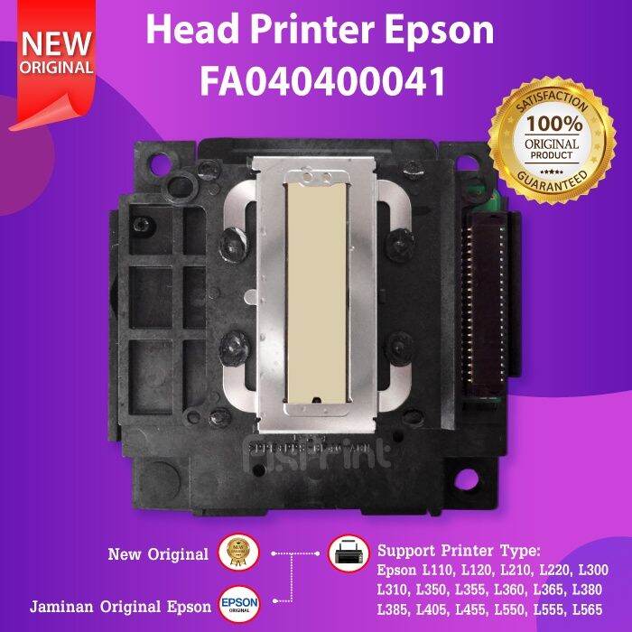 Print Head Printer Epson L350 L355 L360 L1110 Box Besar New Original ...