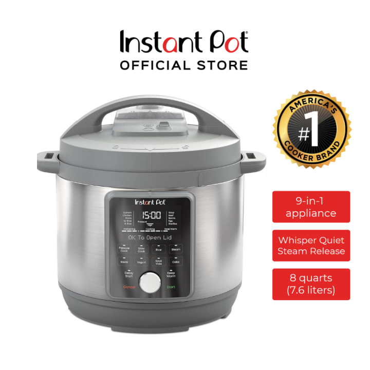 Instant Pot Duo Plus 9-in-1 Multifunction Smart Pressure Cooker (Slow ...