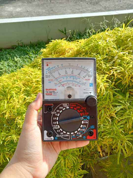 MULTITESTER SUMWA ANALOG 360 AVOMETER ALAT UKUR PERALATAN LISTRIK ...