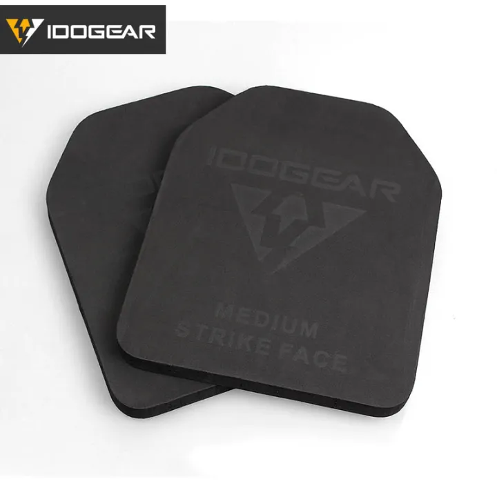 IDOGEAR Tactical Plates EVA Foam SAPI Plate for Tactical Vest (2 Pcs ...