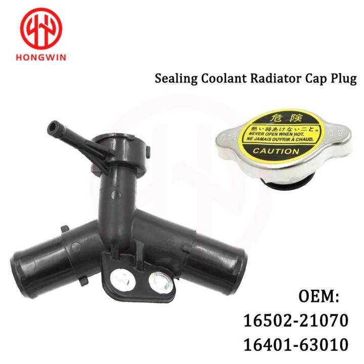 Original new Genuine No.: 16502 21080 Coolant Filler Neck Assembly With ...