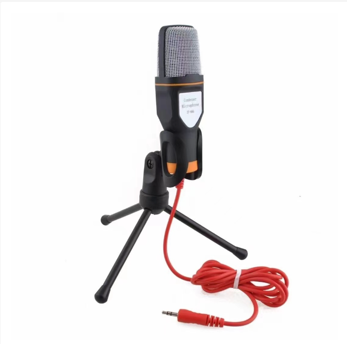 Mic Wired Condenser Audio Studio Sound Desktop Stand Mic Professional ...