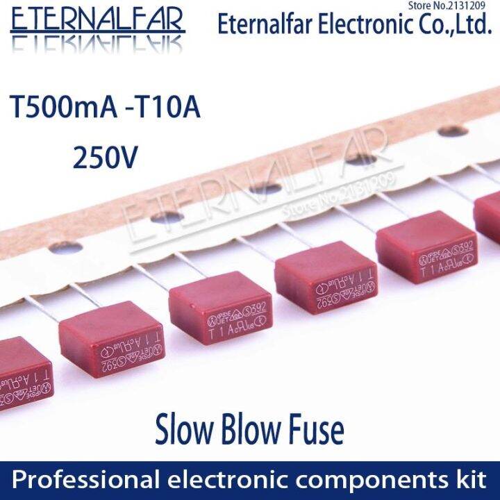 【TAI YONG】 Square Fuse 0.5A 0.8A 1A 2A 2.5A 3.15A 4A 5A 6.3A 8A 10A ...