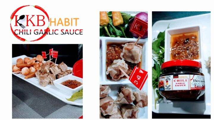 KKB HABIT CHILI GARLIC SAUCE ( MILD SPICY LEVEL ) | Lazada PH