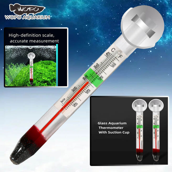 Glass Aquarium Thermometer With Suction Cup Good Quality | Lazada PH