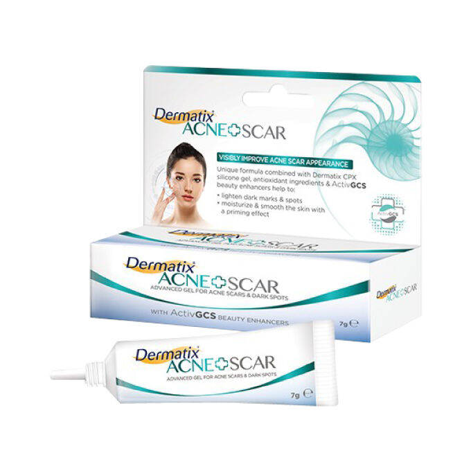 Dermatix Acne Scar 5g. เดอร์มาติกซ์ แอคเน สการ์ ผลิตภัณฑ์เจลดูแลลด ...