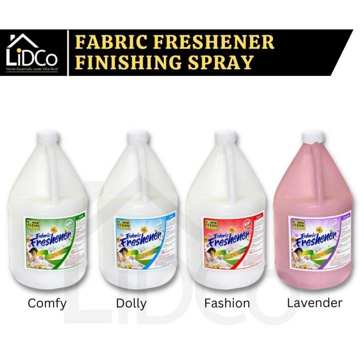 FABRIC FRESHENER Finishing Spray Gallon | Lazada PH