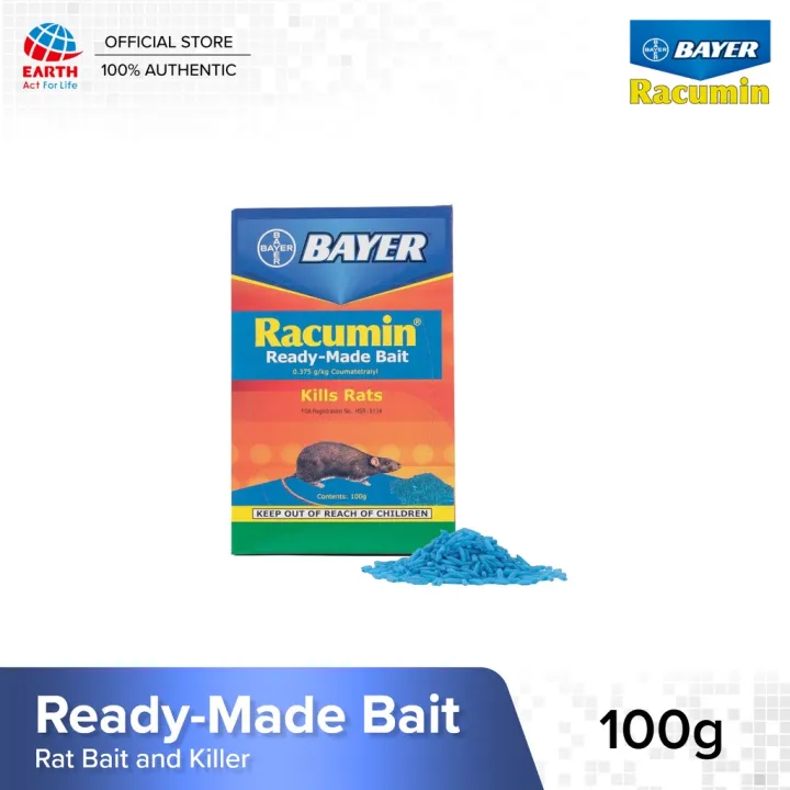 mouse trap Bayer Racumin Ready-Made Bait Rat Killer (100g) | Lazada PH